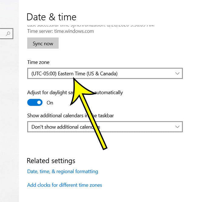 How To Change Time Zone In Windows 10 Polapar